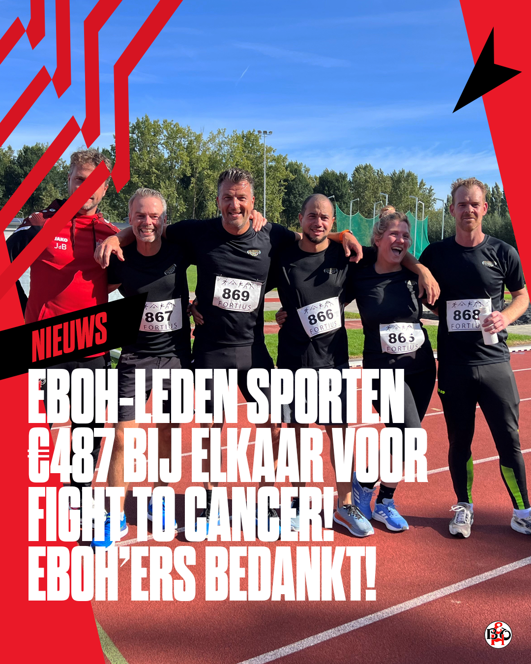 | EBOH-leden halen €487 op voor Fight to Cancer