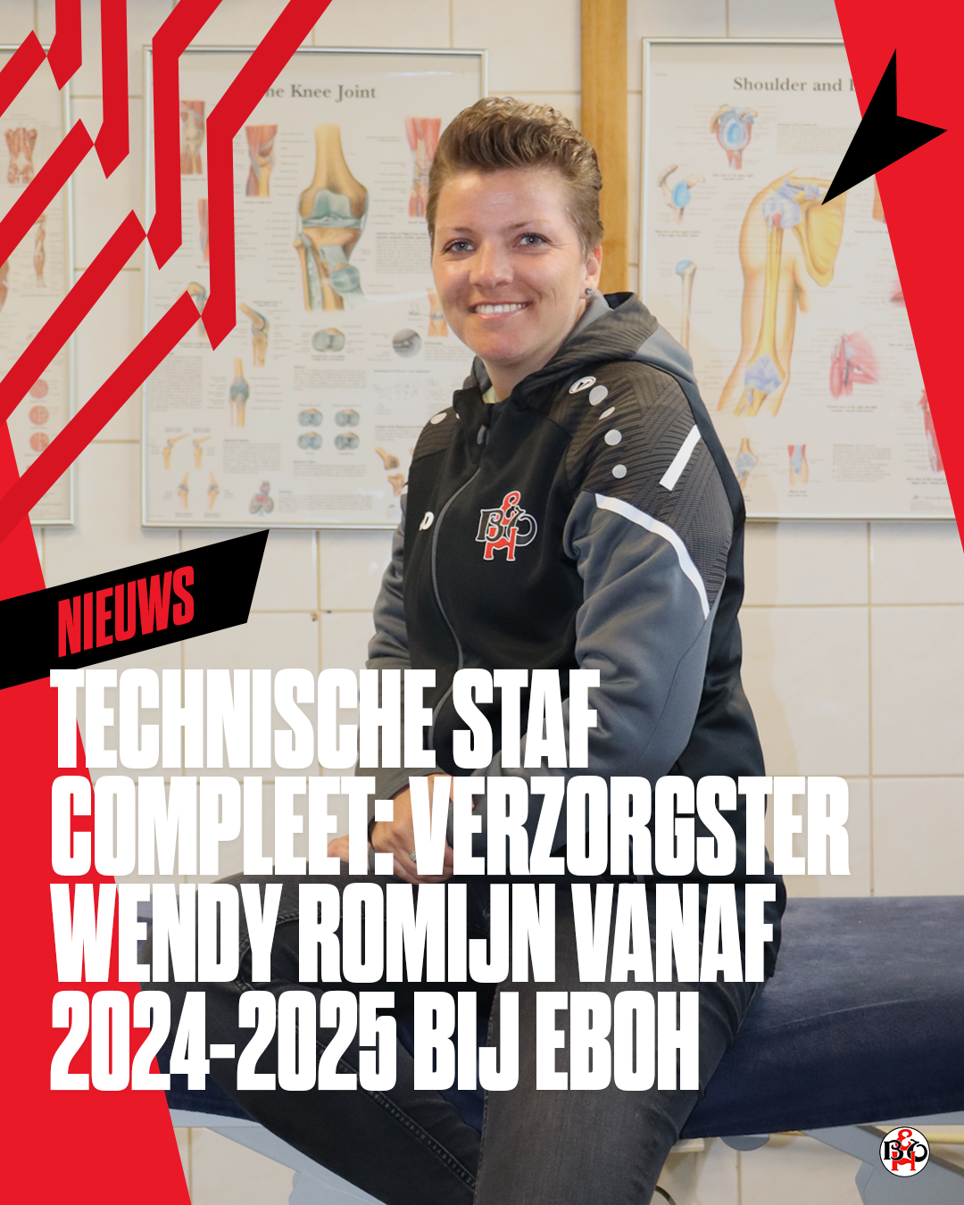 | Verzorgster Wendy Romijn vanaf 2024-2025 bij EBOH